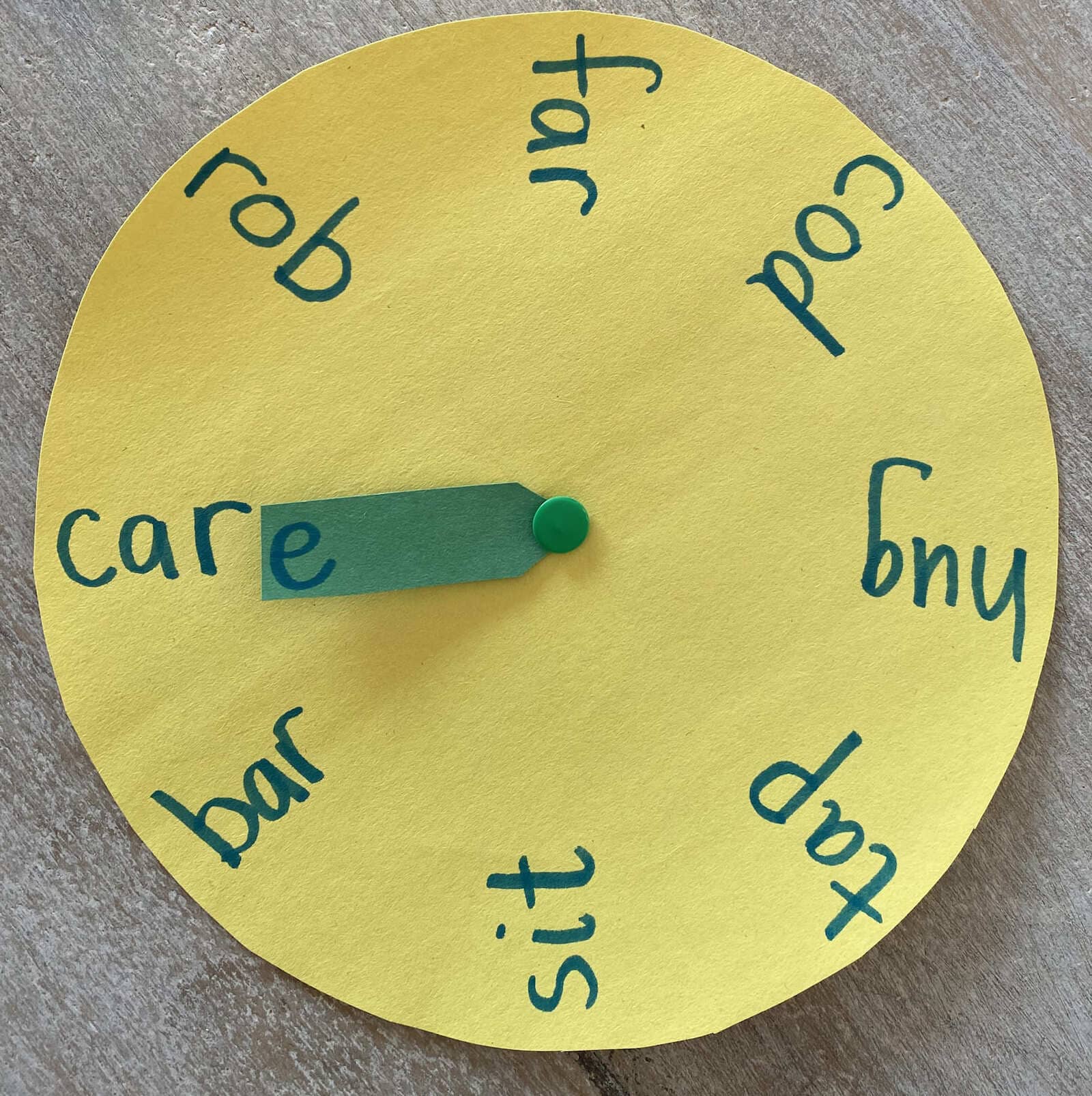 Magic E Spelling Pattern Wheel Early Education Zone Magic E Spelling Pattern Wheel Early Education Zone