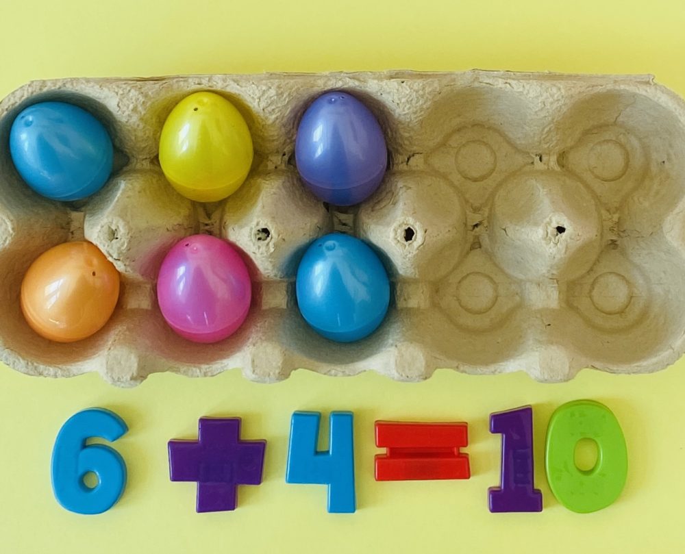 Egg Carton Addition to 10 - Early Education Zone